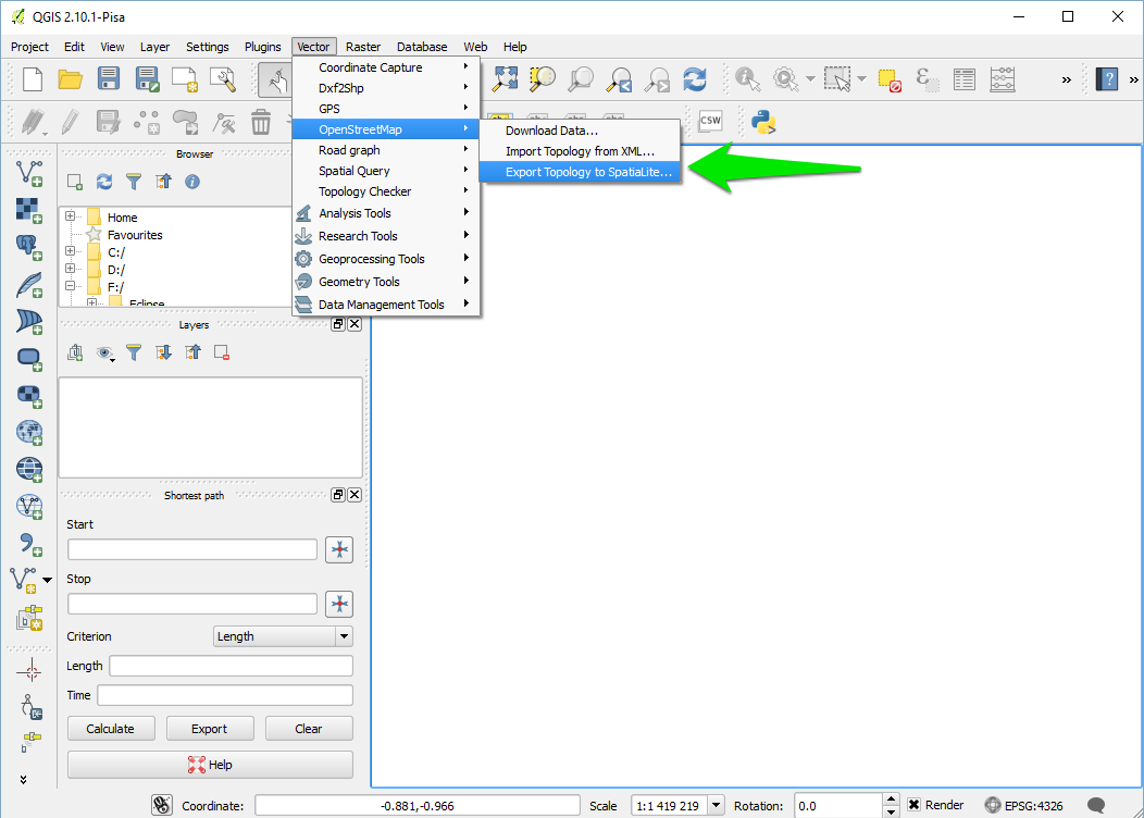 Manipulate OSM Datas · GAMA-Platform